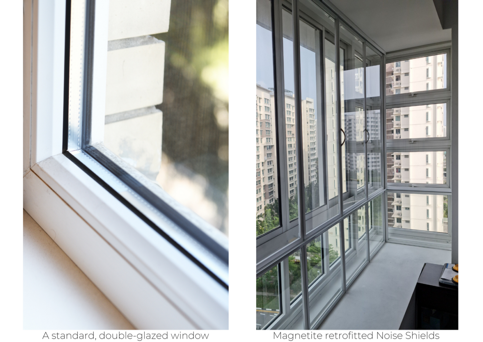 Double-glazed windows - The answer to my noise problem?
